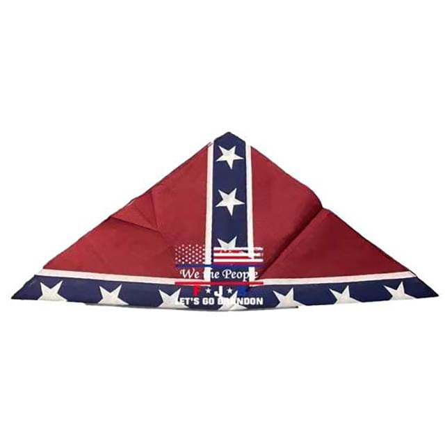 "We The People Let's Go Brandon" Rebel Bandanas