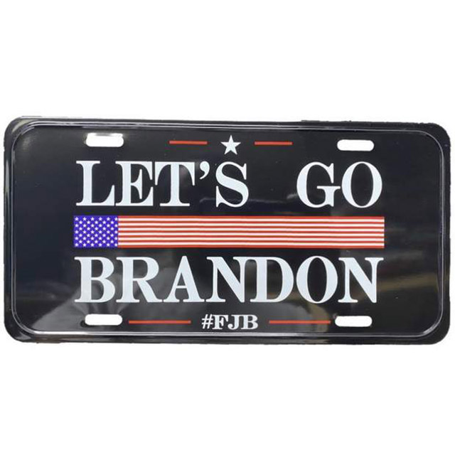 Wholesale License Plate LET'S GO BRANDON #FJB