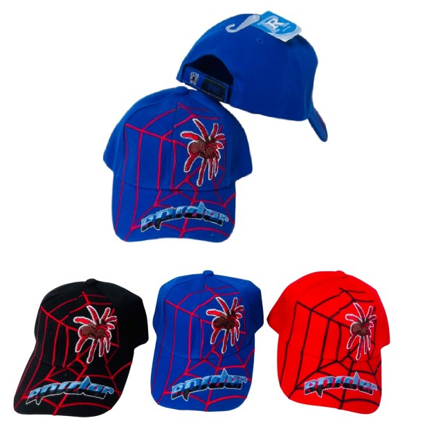 Children's Spider Web Hat - Assorted Colors
