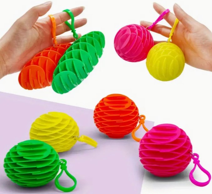 Fidget Amoeba Stretch Mesh Toys - Assorted