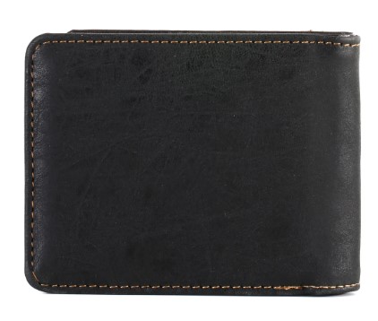 Color Block Longhorn Concho Men's Bifold PU Leather Wallet